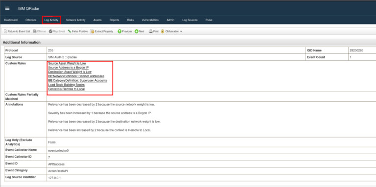 Understanding Qradar Rules
