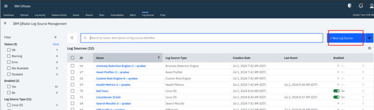 Sending Sending Linux Logs to IBM QRadar | Codefensive Technologies