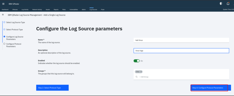 Sending Sending Linux Logs To Ibm Qradar Codefensive Technologies